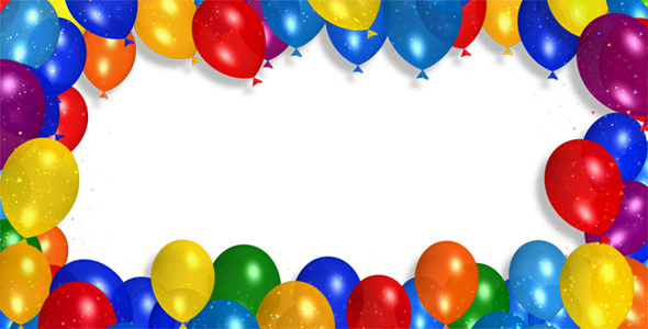 Balloons Frame, Motion Graphics | VideoHive